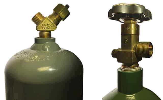 Cylinder Valves' Different Thread Types | CK Supply