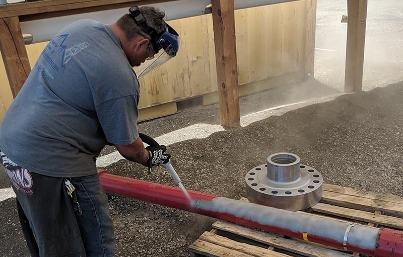 Paint and Coating Stripping with Dry Ice Blasting + Abrasive | CK